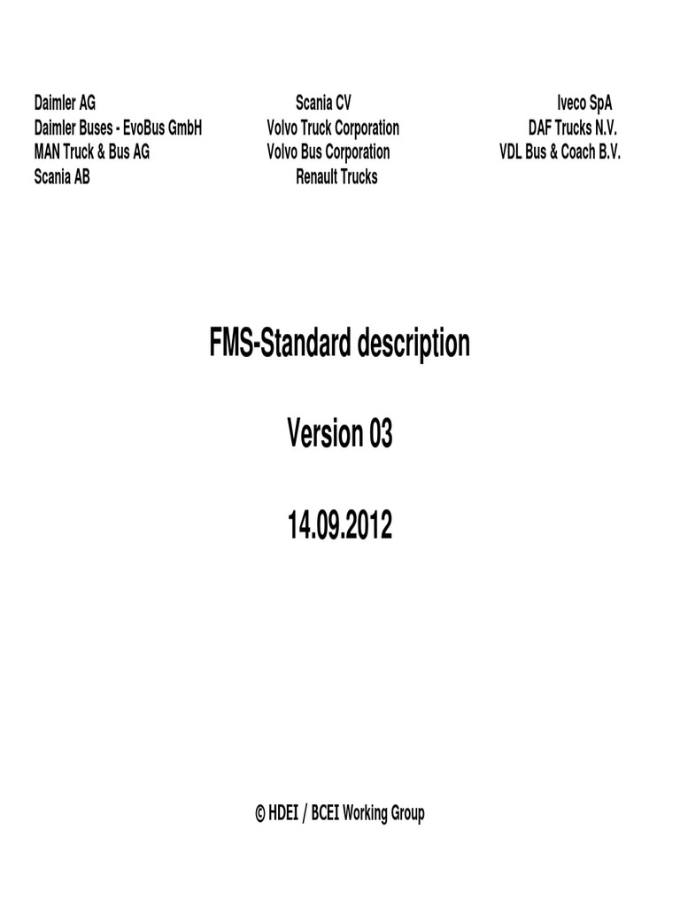 Fms Scania | PDF | Truck | Daimler Ag