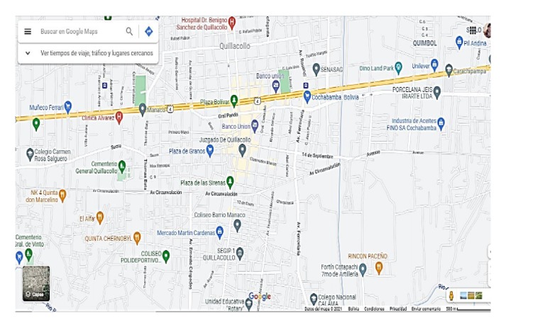 Mapa Quillacollo | PDF