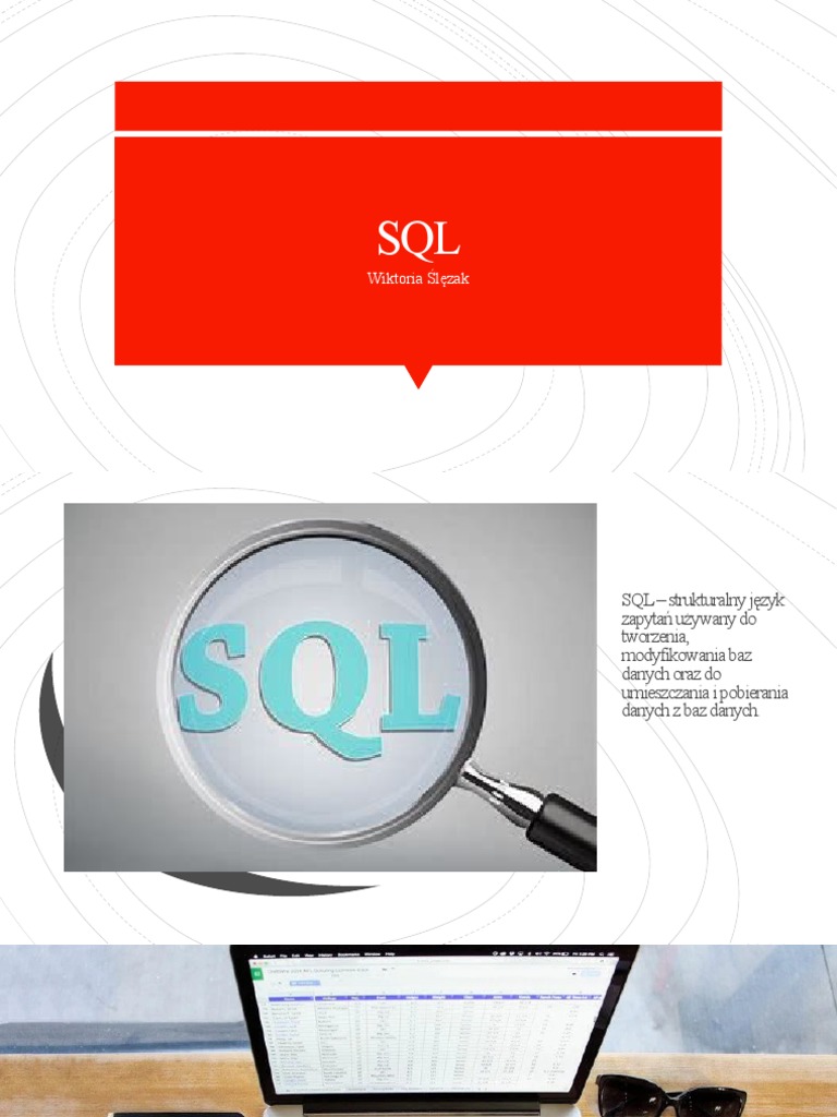 SQL Infomatyka Prezentacja 4 | PDF