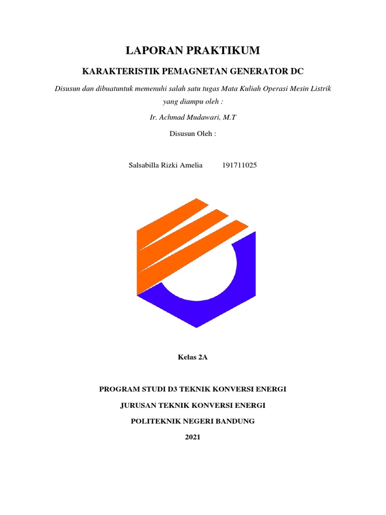 Laporan Generator Modul 2 Karakteristik Pemagnetan | PDF