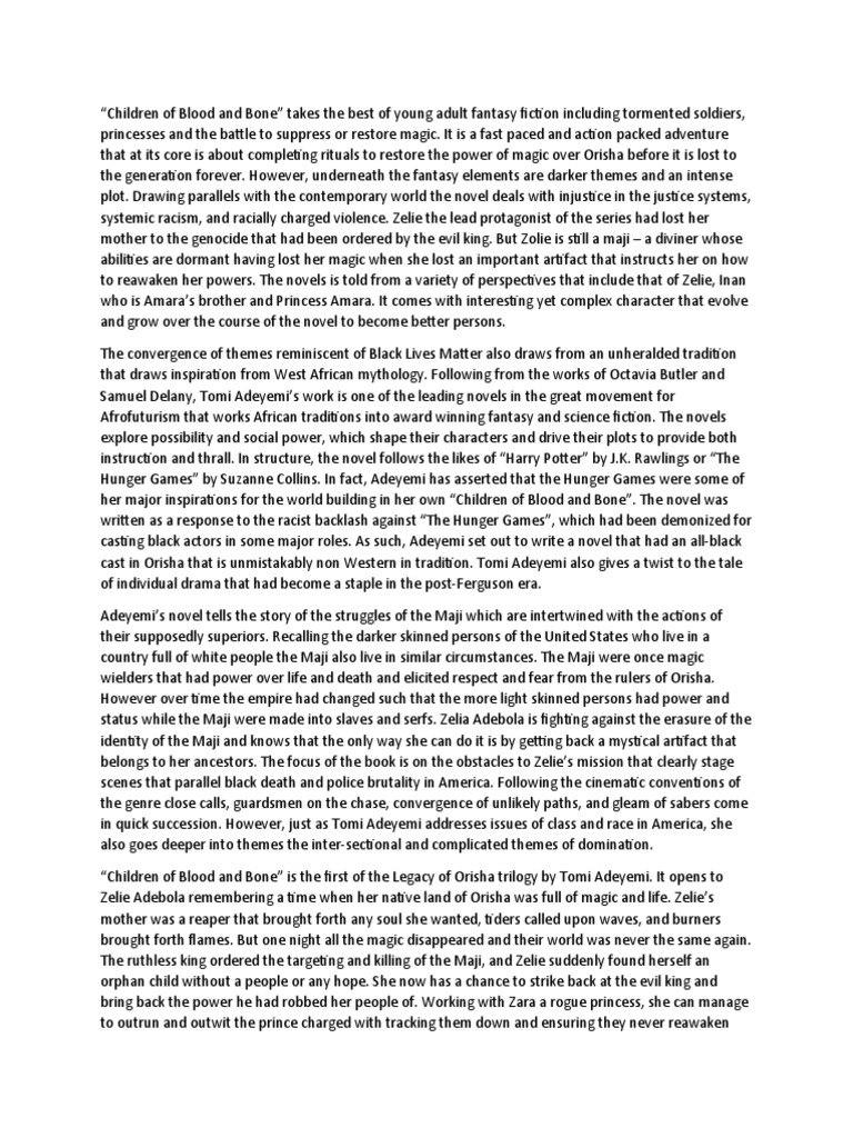 Children of Blood and Bone | PDF