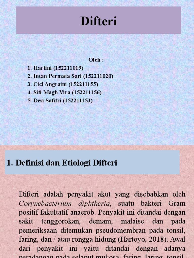 Difteri | PDF