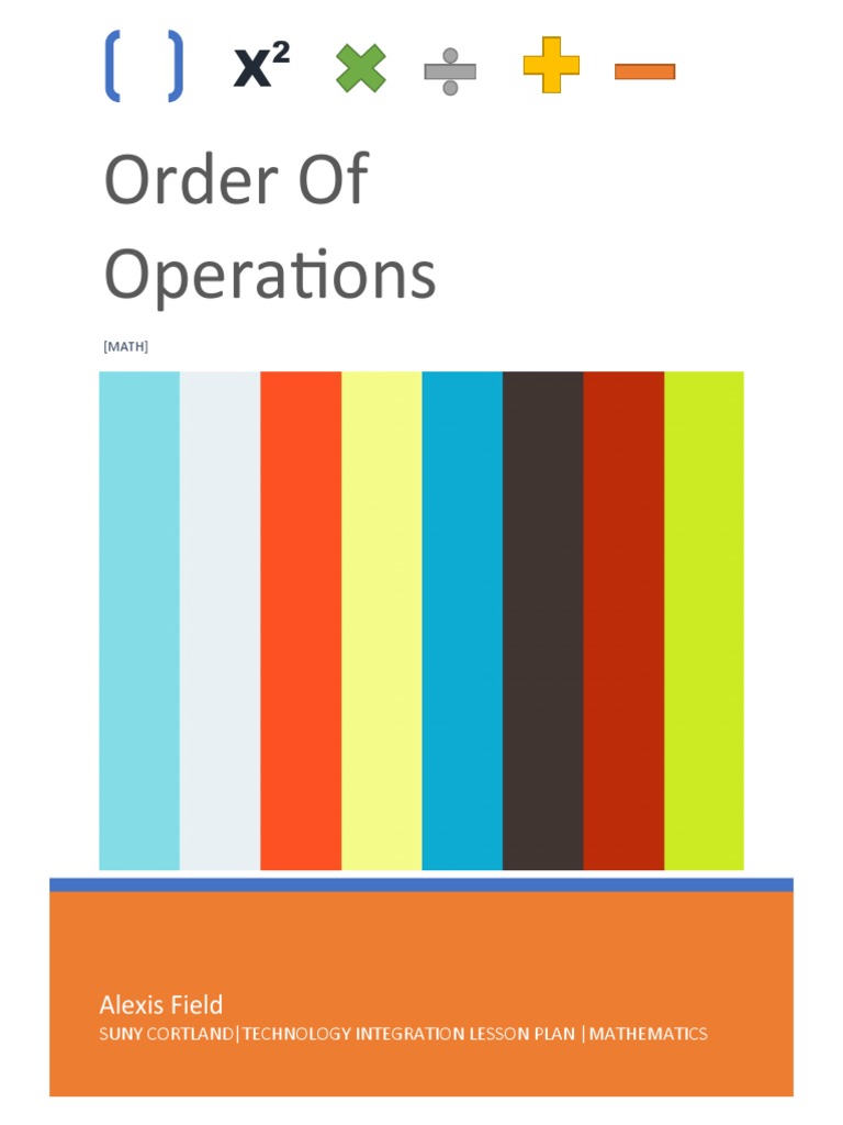 Technology Integration Lesson | Download Free PDF | Multiplication ...