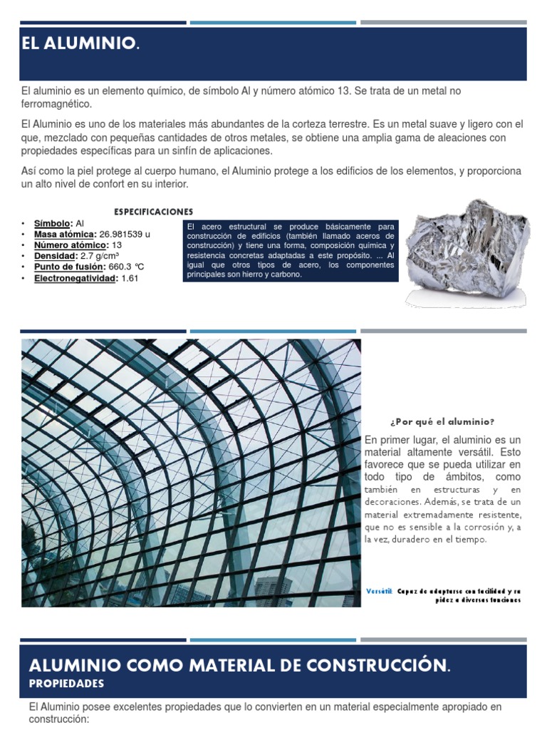 Aluminio | PDF | Aluminio | Elementos químicos