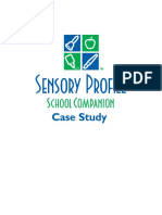 Sensory Profile 2 Scoring Excel | PDF | Perception | Taste