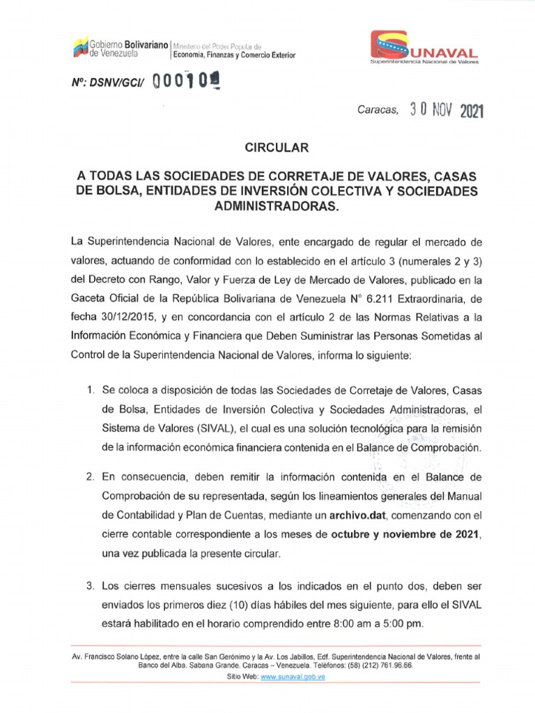 Sistema de Valores | PDF