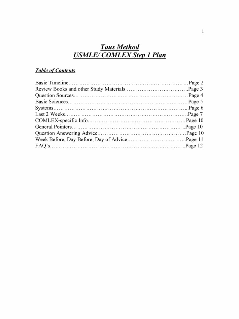 TAUS Method | PDF | Question | Books