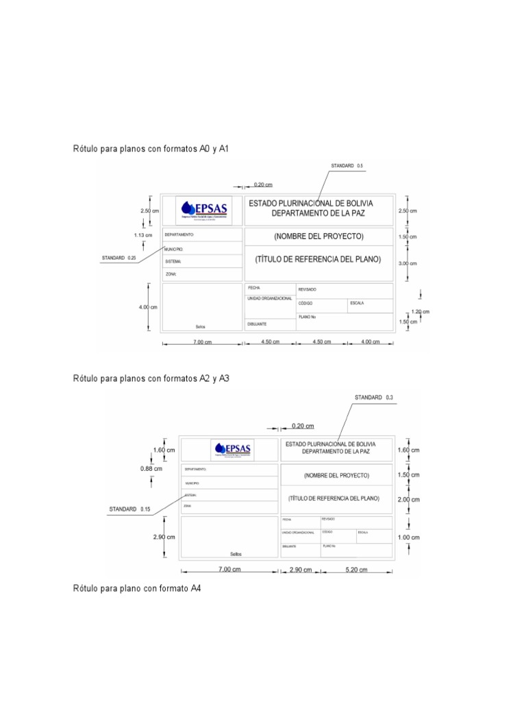 Carimbo para Planos de Alc y Ap | PDF