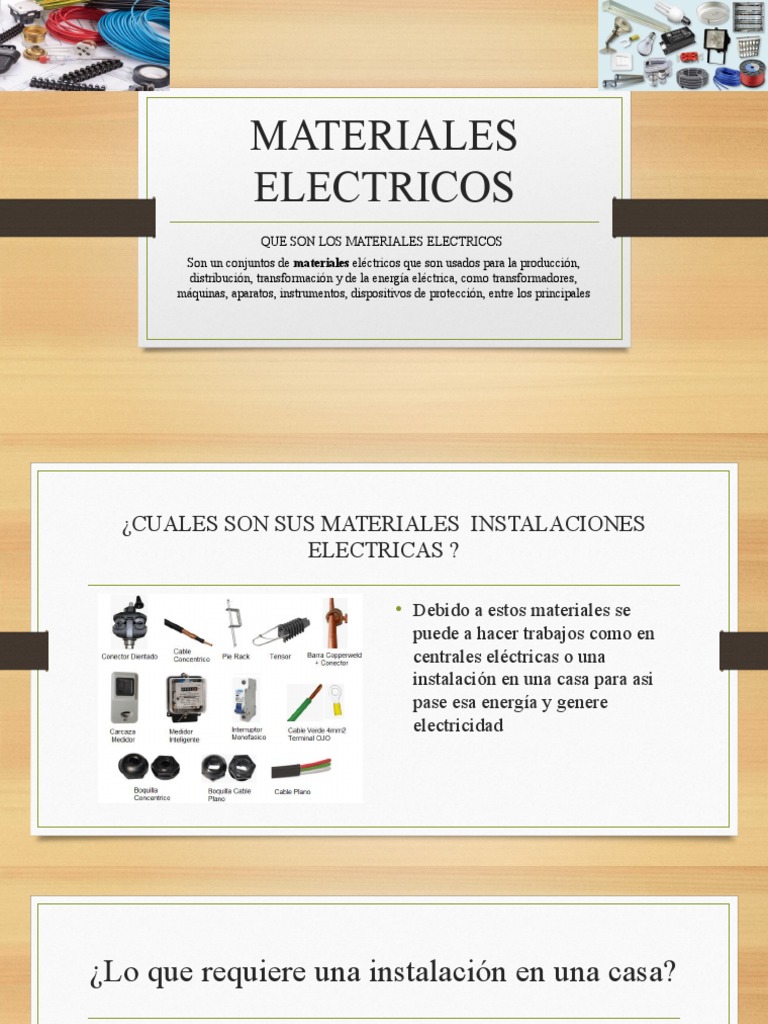 Materiales Electricos | PDF