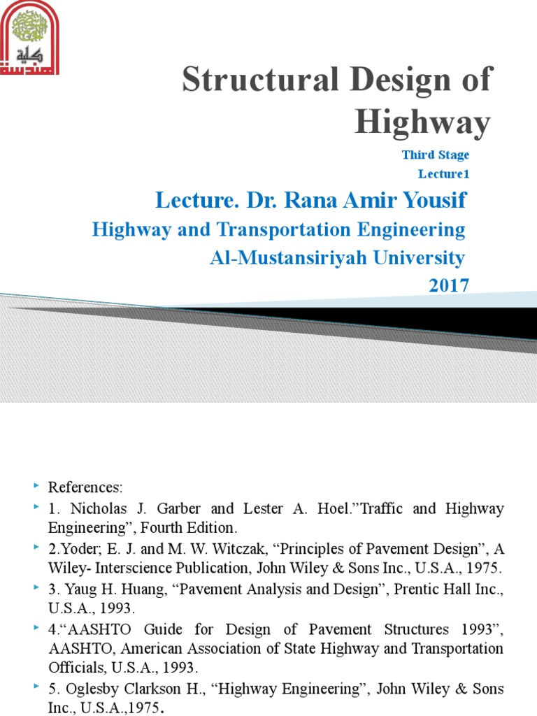Structural Design of Highway | PDF | Road Surface | Road