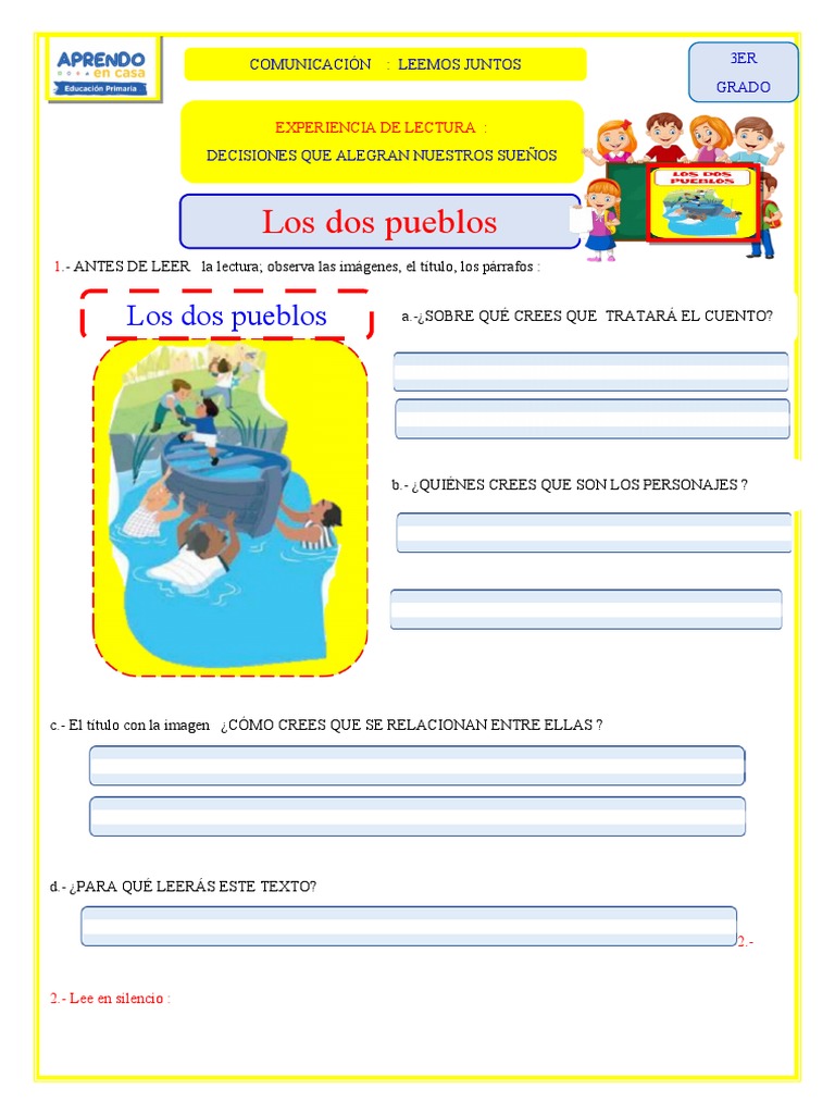 5 Los Dos Pueblos | PDF | Artes del Lenguaje y Comunicación