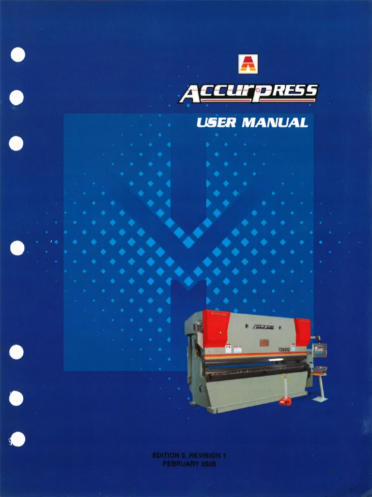 Accurpress User Manual | PDF