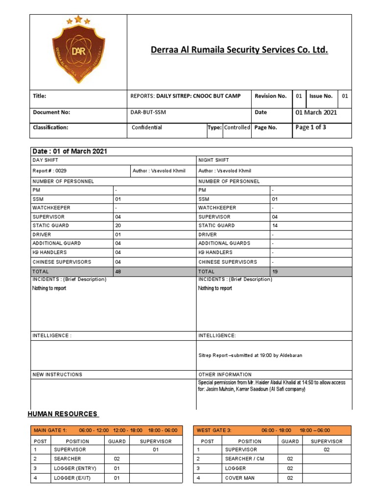DAR Daily Report BUT SSM 01 March 2021 | Download Free PDF | National ...