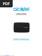 Alcatel LinkZone 2 User Manual | PDF | Wi Fi | Usb
