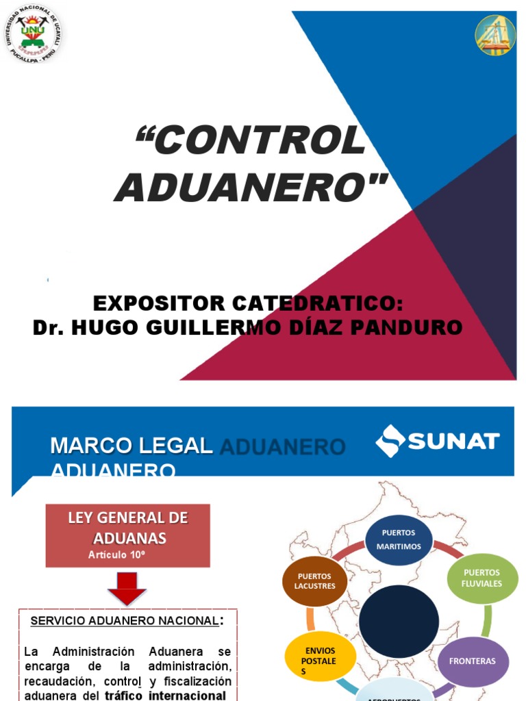 Control Aduanero: Marco Legal y Acciones de Control | PDF | aduana ...