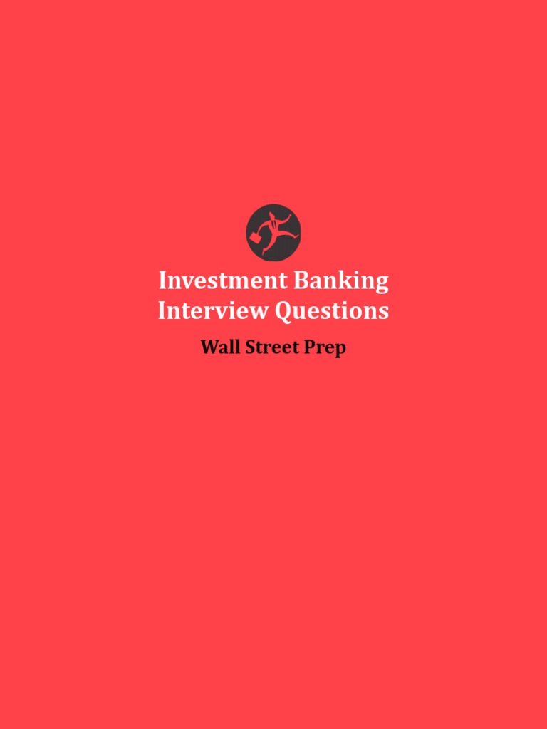 Wall Street Prep Interview Prep Guide 2021 | PDF | Depreciation | Cash ...