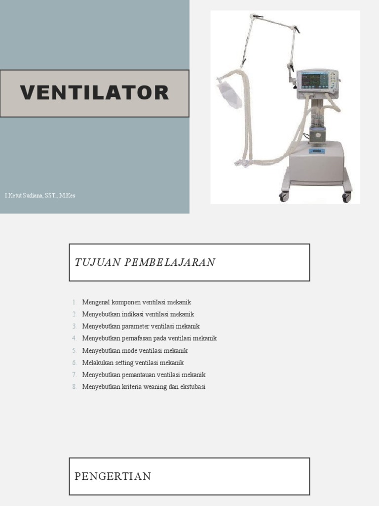 Ventilator | PDF