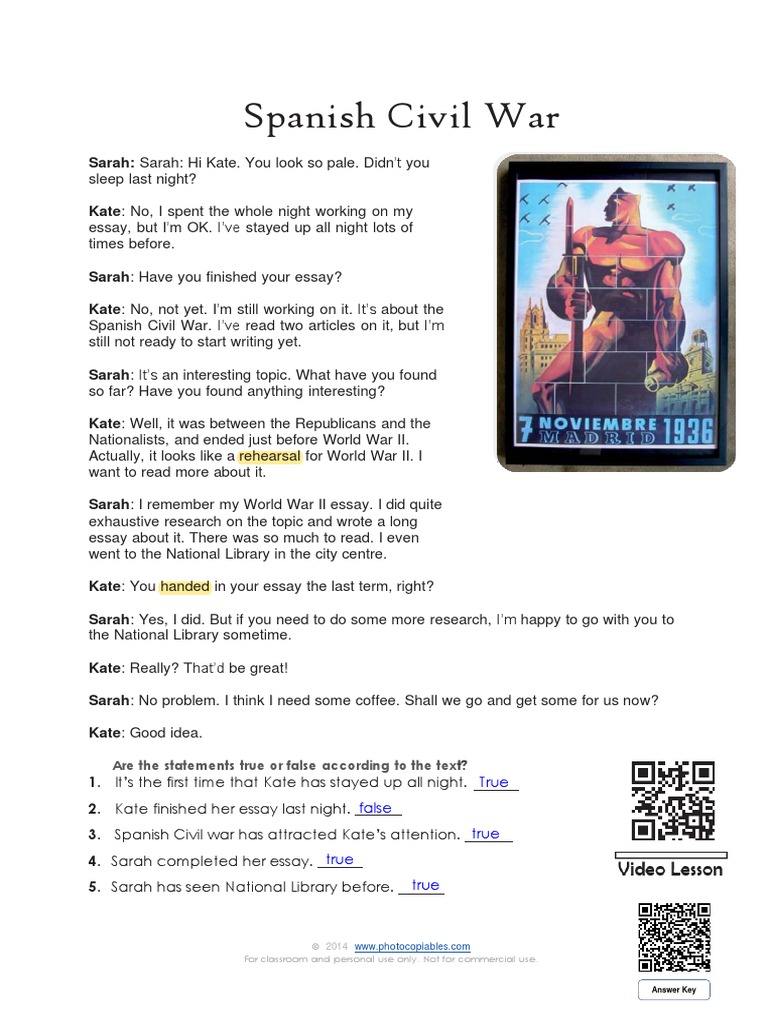 3-EFL - Reading - Past Simple-Present Perfect | PDF