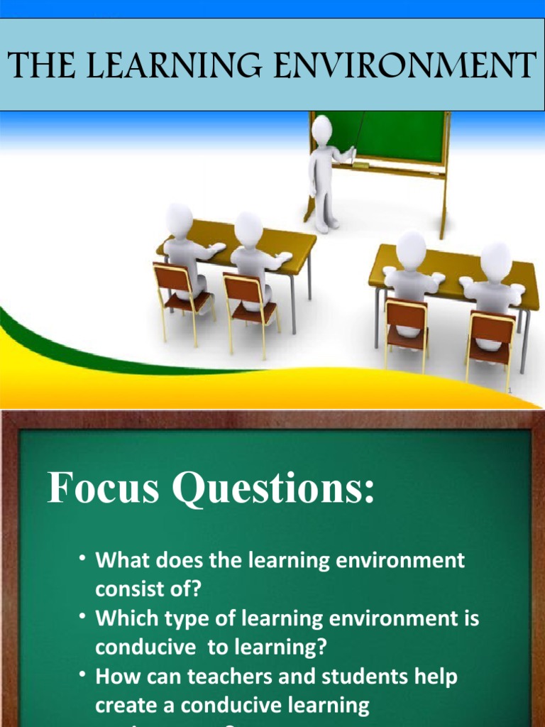 Unit I Lesson III The Learning Environment | PDF