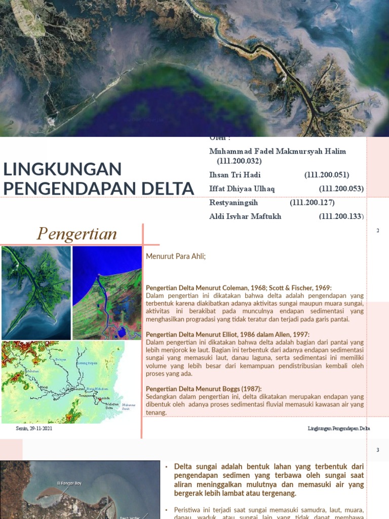 LINGKUNGAN PENGENDAPAN DELTA Fix | PDF