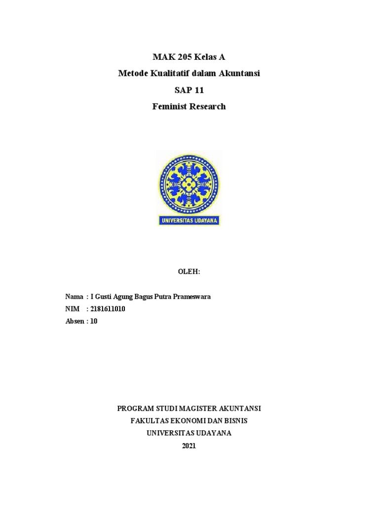 I Gusti Agung Bagus Putra Prameswara | PDF