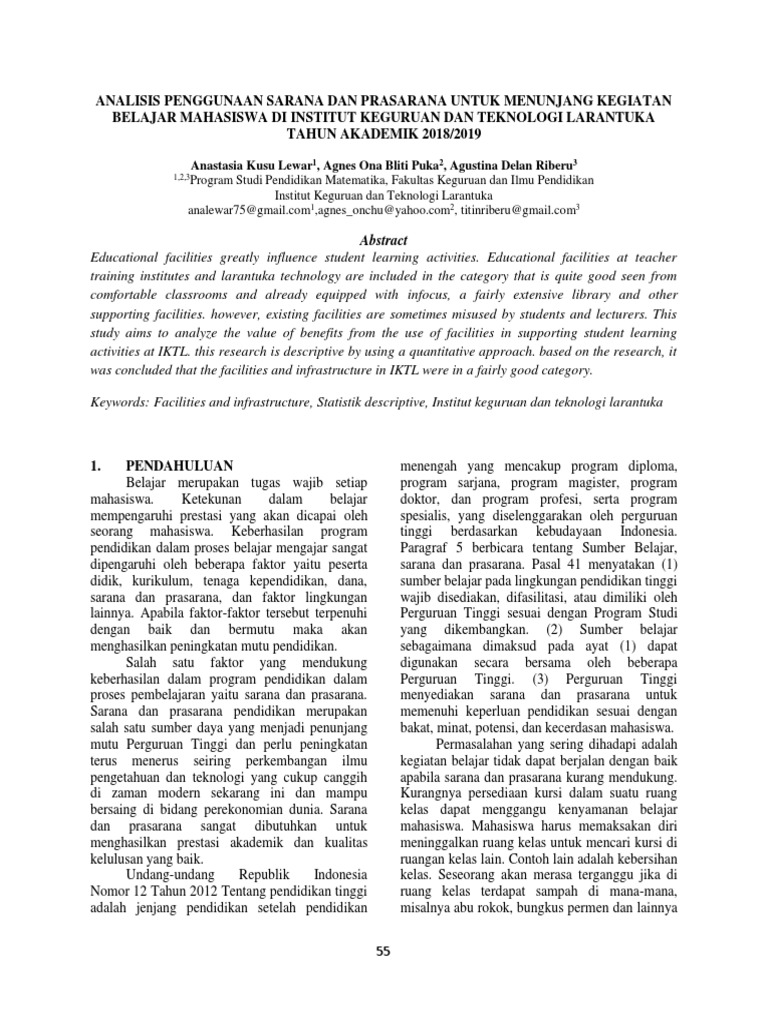 2018 1 Anastasia Lewar | PDF | Karier & Perkembangan | Seni