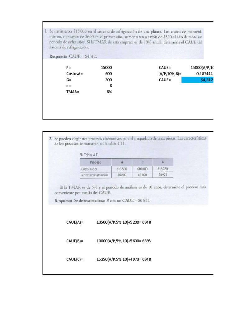 Ejercicios Analisis Incremental | PDF