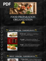 Food and Beverage Terminology | PDF | Menu | Restaurants