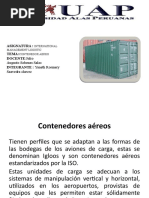 Tipos y Dimensiones de ULD en Aviación | PDF | Paleta | Aviación