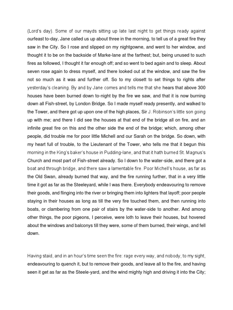 Samuel Pepy's Diary | PDF Samuel Pepy's Diary | PDF