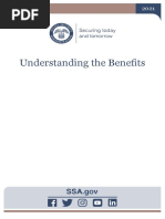 Benefit Verification Letter: Social Security Administration | PDF ...