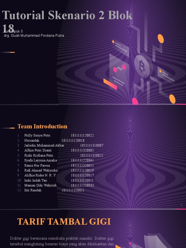 Tutorial SK 2 Blok 18 Kel 5 | PDF