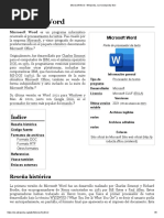 Quien Invento Microsoft Word | PDF | Microsoft Word | Microsoft Office