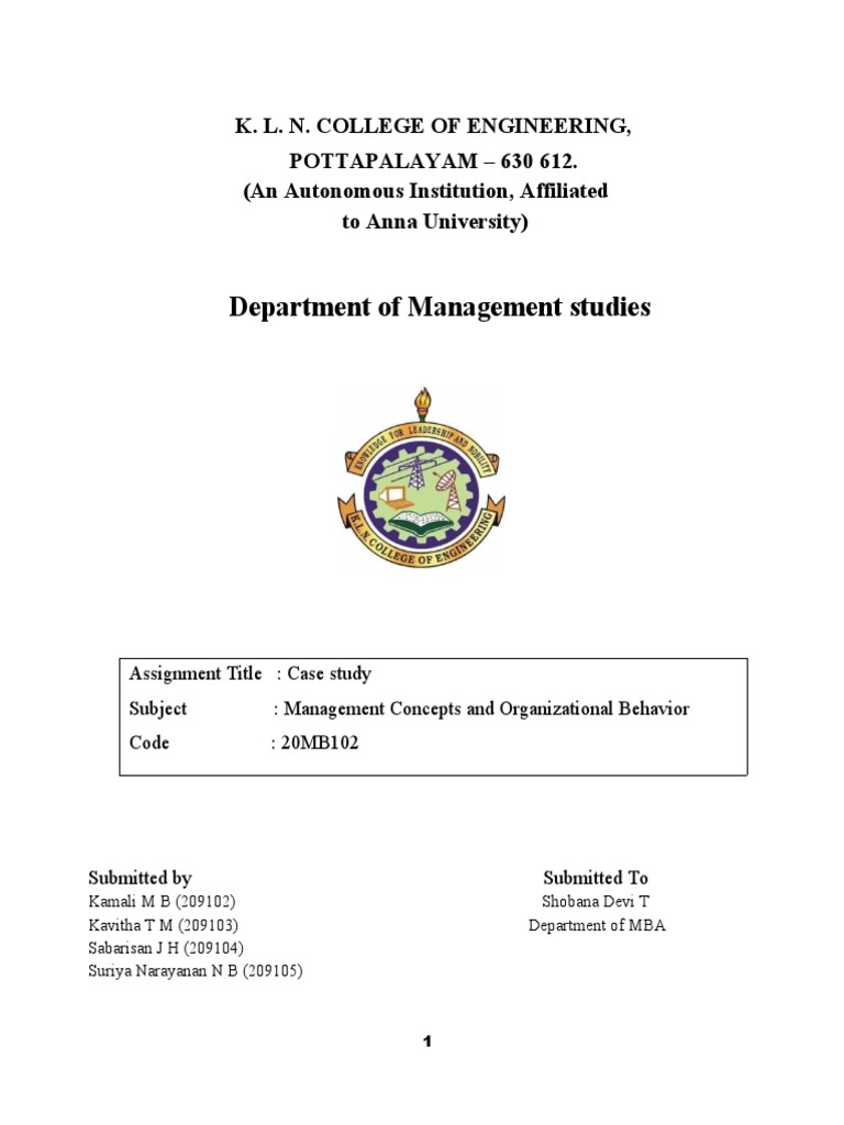 Case Study MCOB | PDF | Walmart | Retail