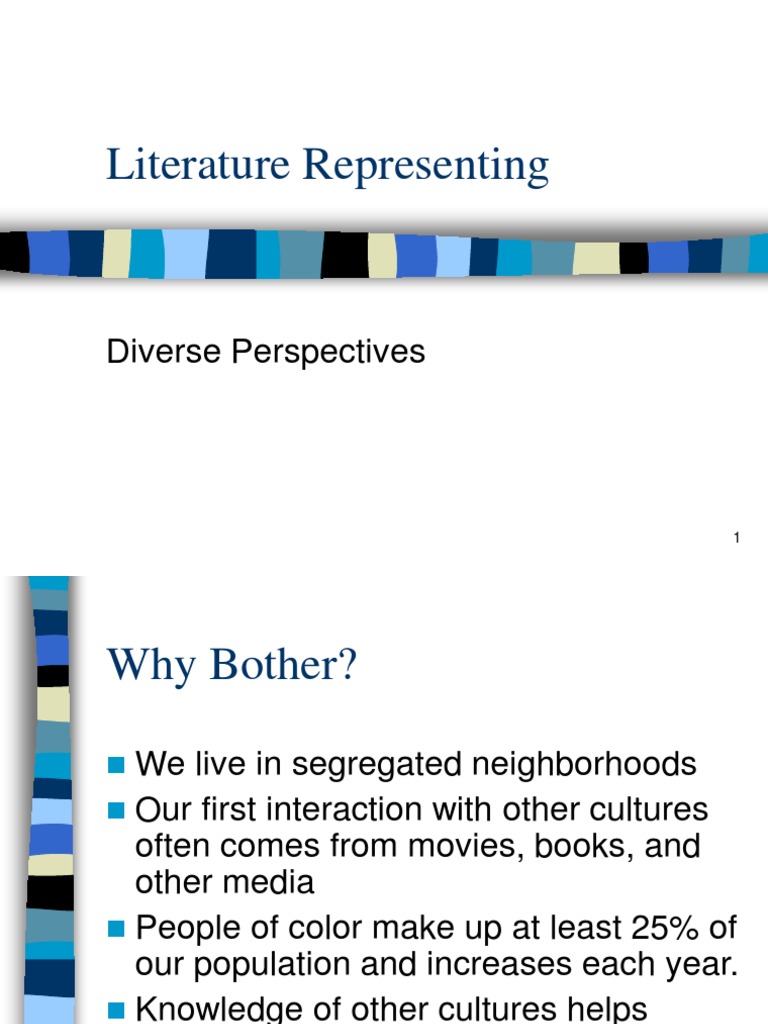 Importance of Diverse Literature | PDF | Multiculturalism | Inclusion ...