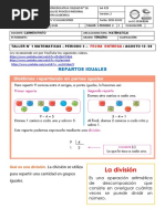 La División y Su Relación Con La Resta | PDF | División (Matemáticas ...