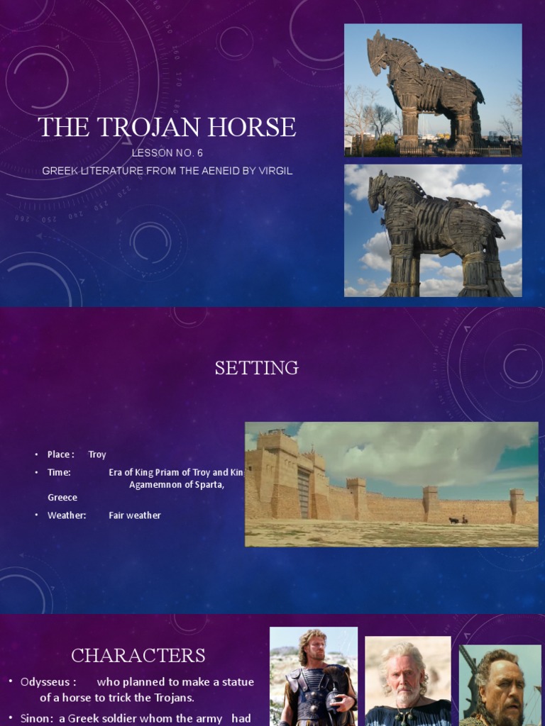 Lesson No. 6 - The Trojan Horse | PDF