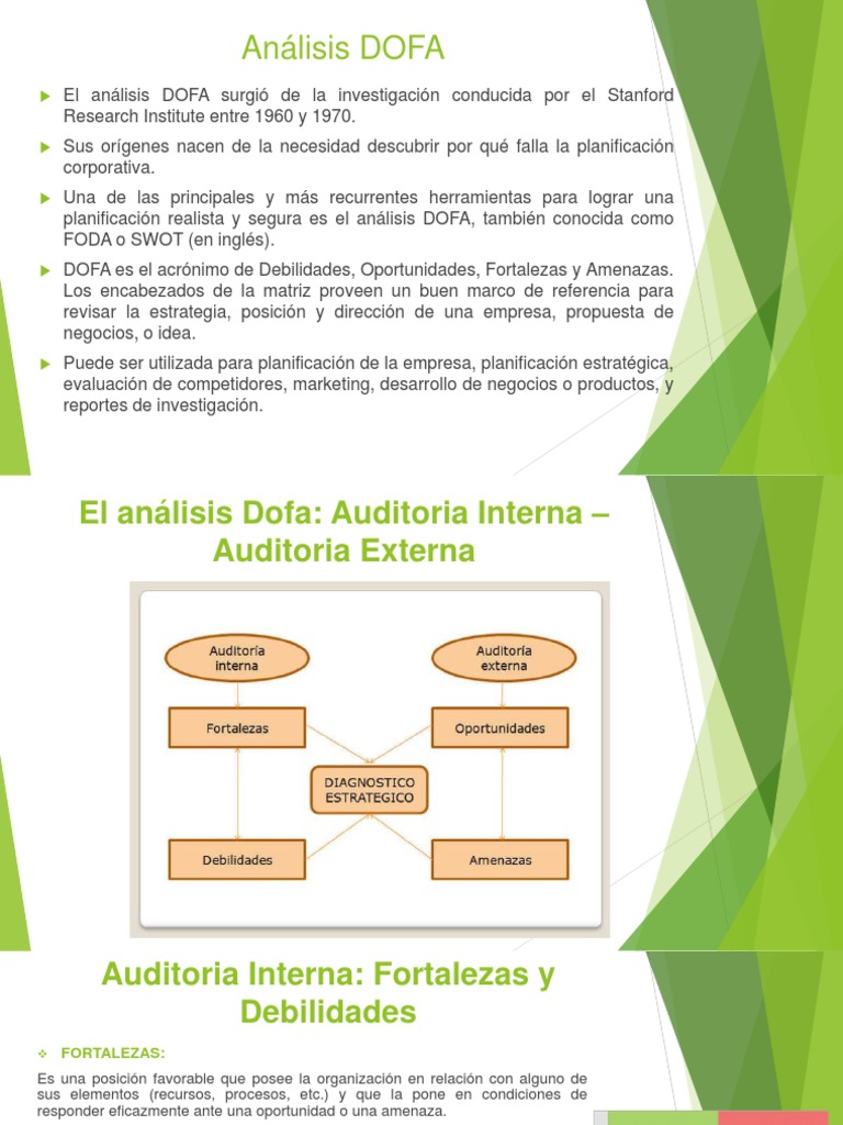 Analisis DOFA | PDF | Análisis FODA | Economias