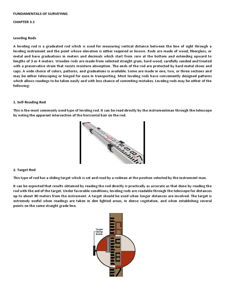 Fundamentals of Surveying - Chapter 3.1 | PDF | Telescope | Optics