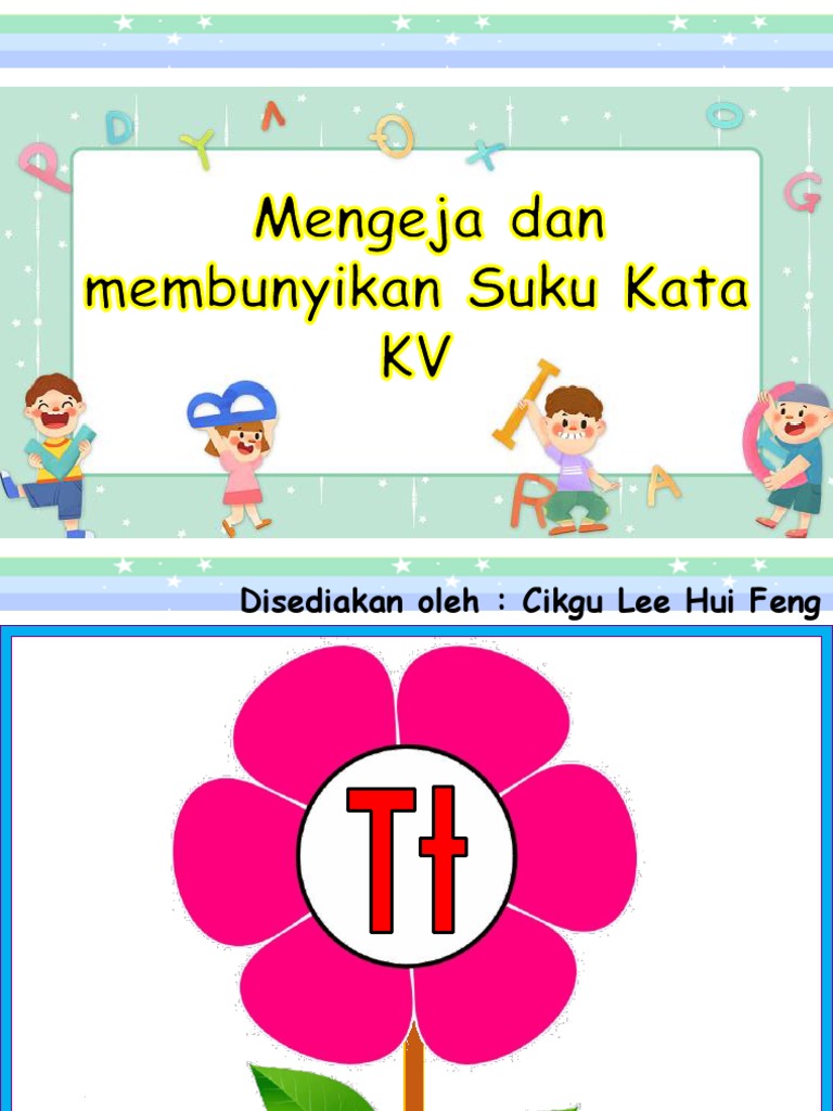 Nota Suku Kata KV - T | PDF