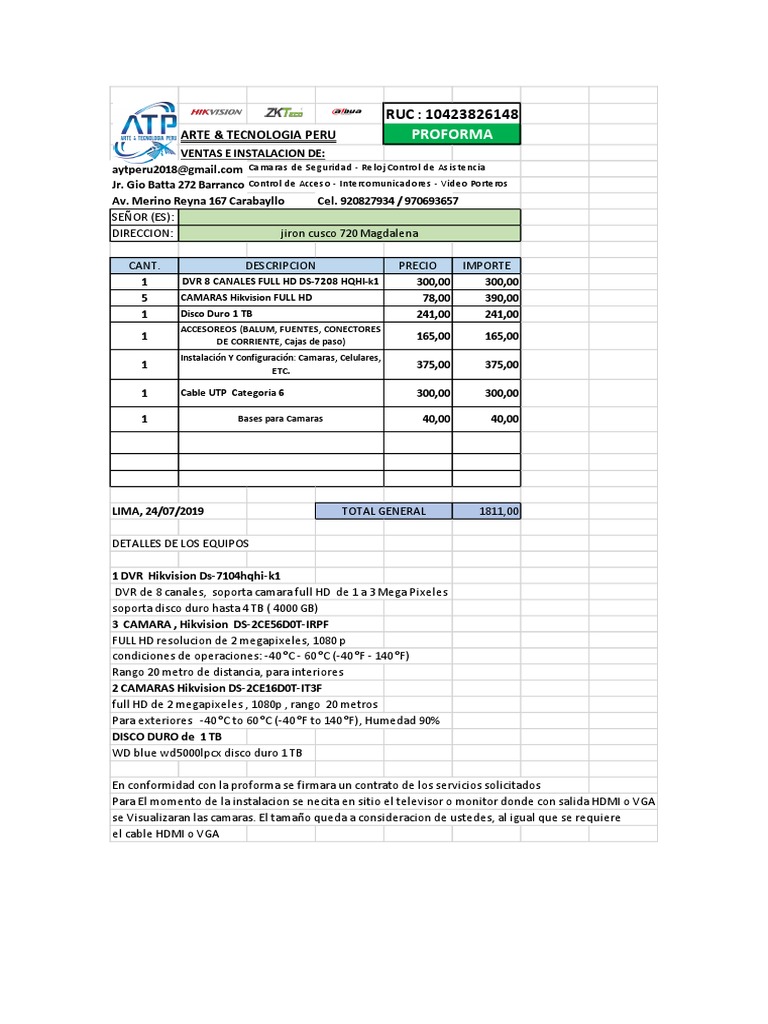PROFORMA 5 CAM Full HD | PDF