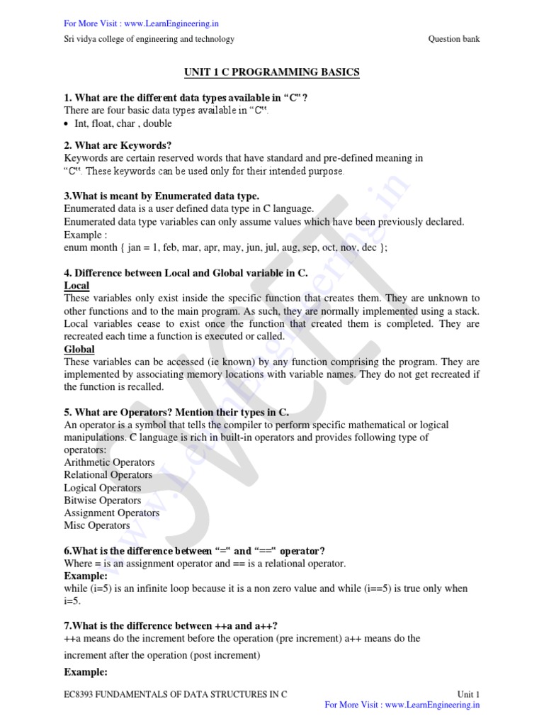 WWW - Learnengineering.In: Sri Vidya College of Engineering and ...