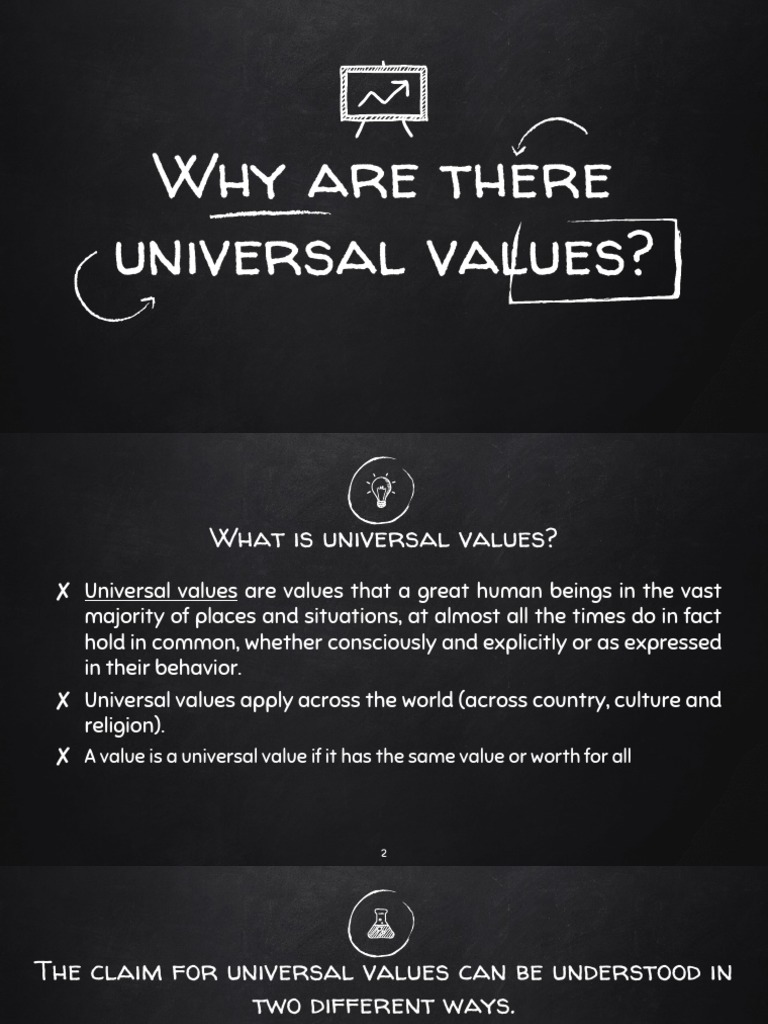 Universal Values (Group 3) | PDF | Value (Ethics) | Peace