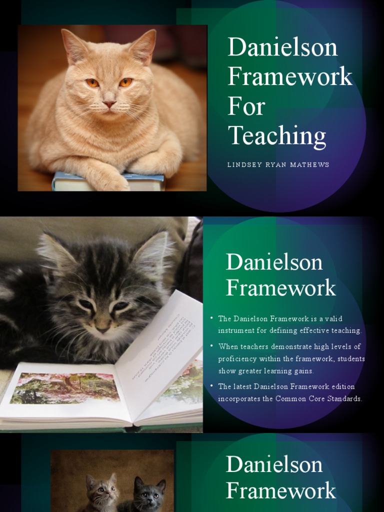 Education Capstone - Danielson Framework For Teaching | Download Free ...