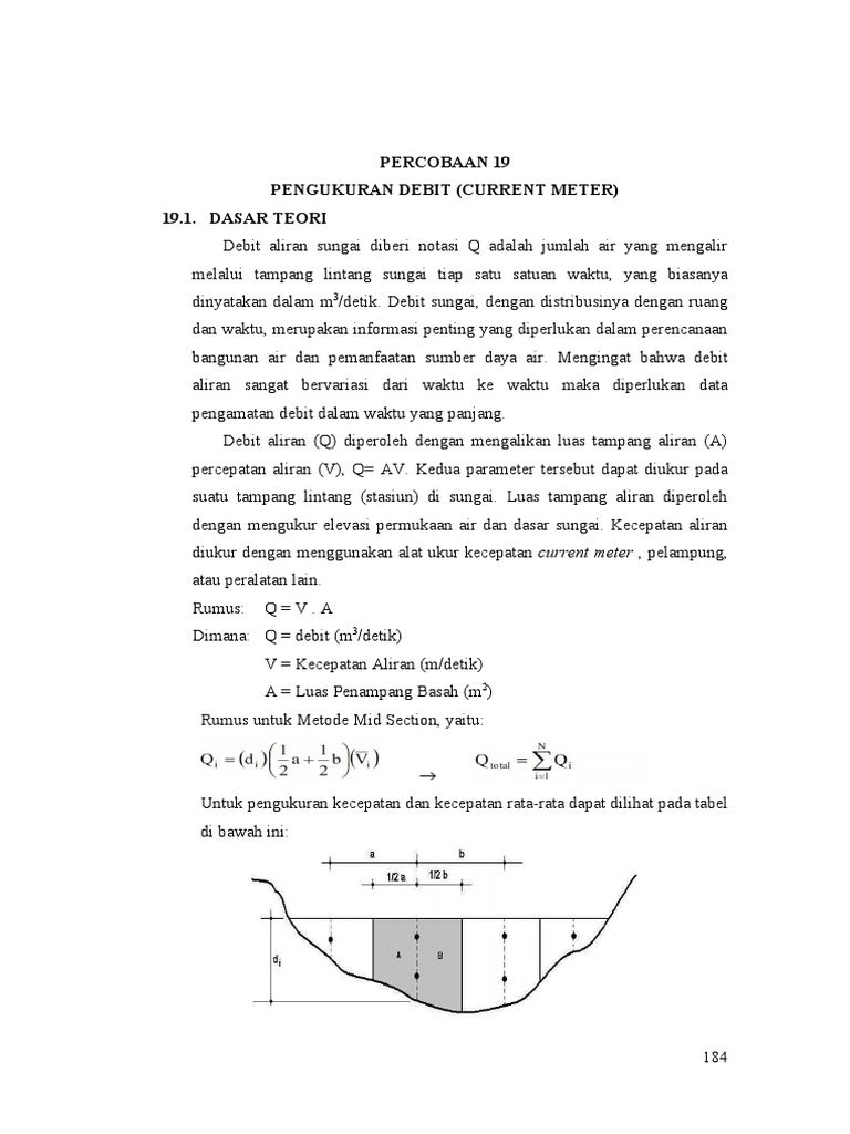 Percobaan 19 Current Meter Fix | PDF