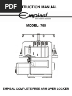 5040 Singer Manual (5050C) | PDF | Sewing Machine | Sewing