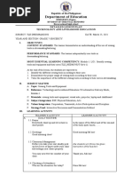 Detailed Lesson Plan in Dressmaking/Tailoring I - Objectives | PDF ...