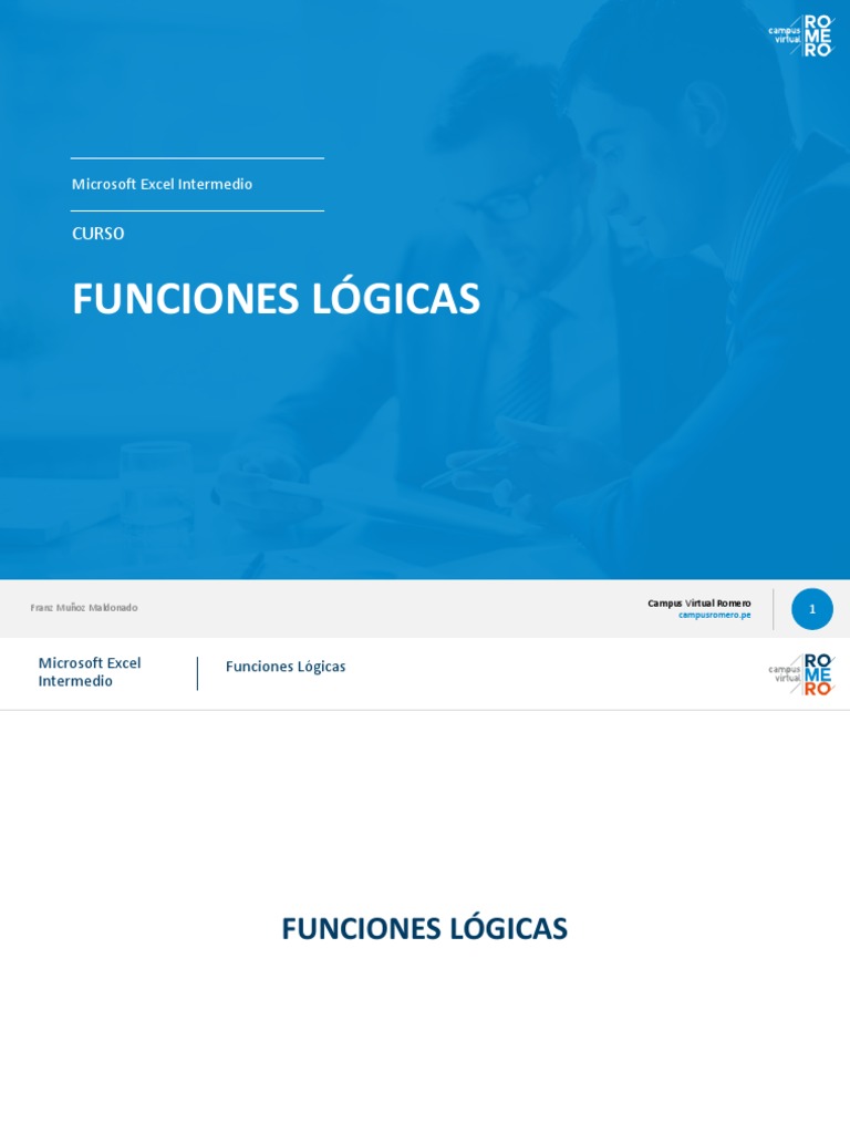 4. Funciones Lógicas | PDF | Microsoft | Informática