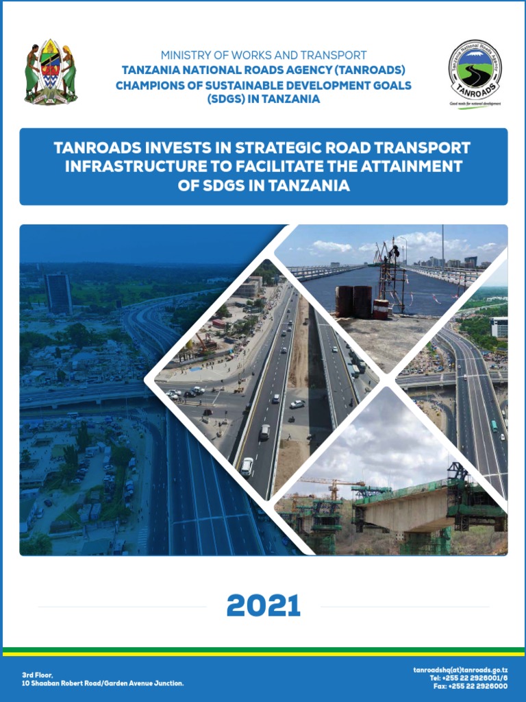 TANROADS Invests in Strategic Roads to Facilitate SDGs in Tanzania ...