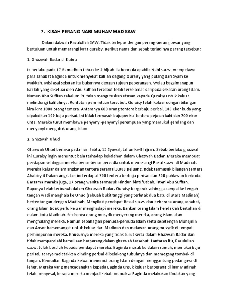 Perang | PDF | Agama & Spiritualitas